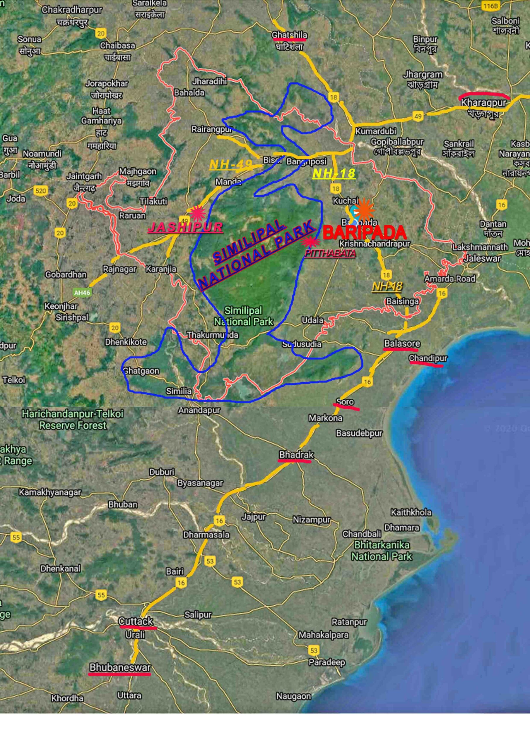 LOCATION & DIRECTION - TOUR TRAVEL AND ACCOMMODATION